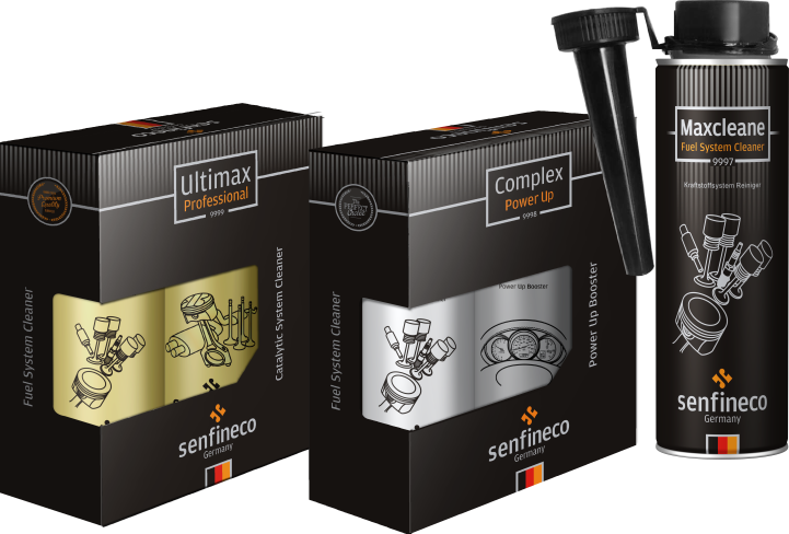 Senfineco Germany Car Care, Oil Additives, Lubricant specialist